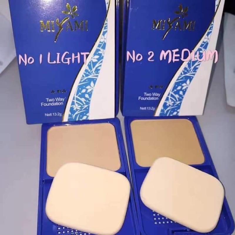 Original Grade Bedak Padat Miyami Miami Compact Powder TwoWay ...
