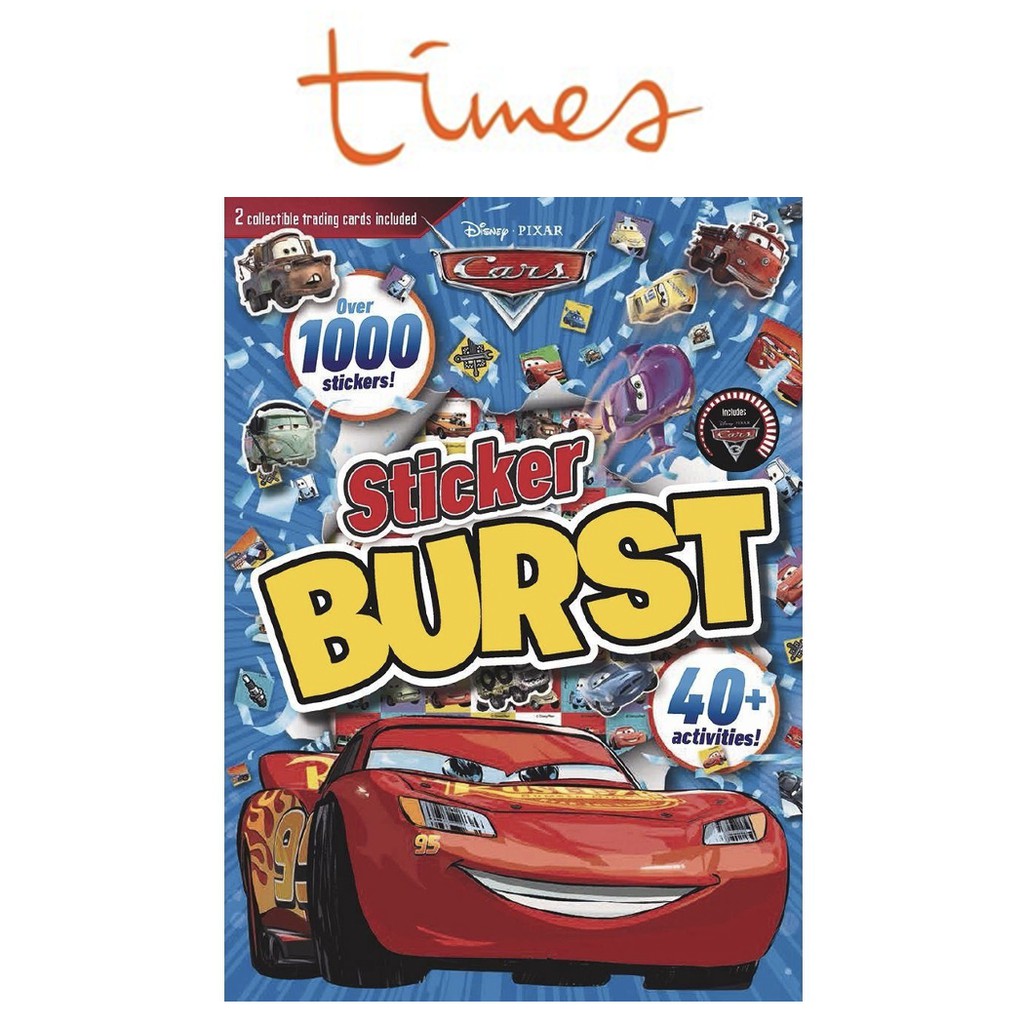 Disney Pixar Cars 3 1000 Stickers - Children'S Activities (Ages 3 and ...