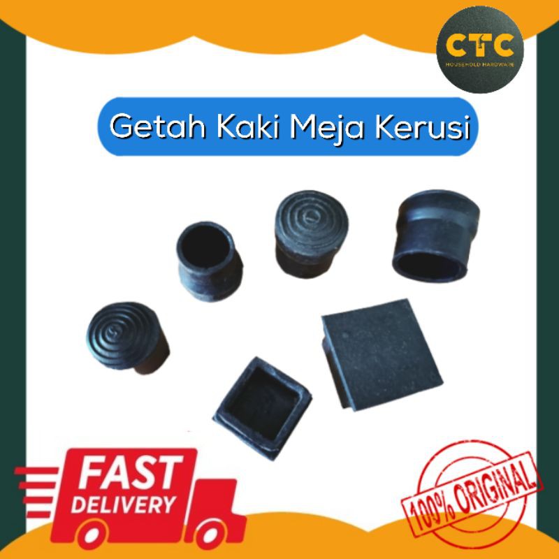 Getah Bulat Segi Kaki Meja Kerusi / Getah Bulat / Getah Segi / Getah ...