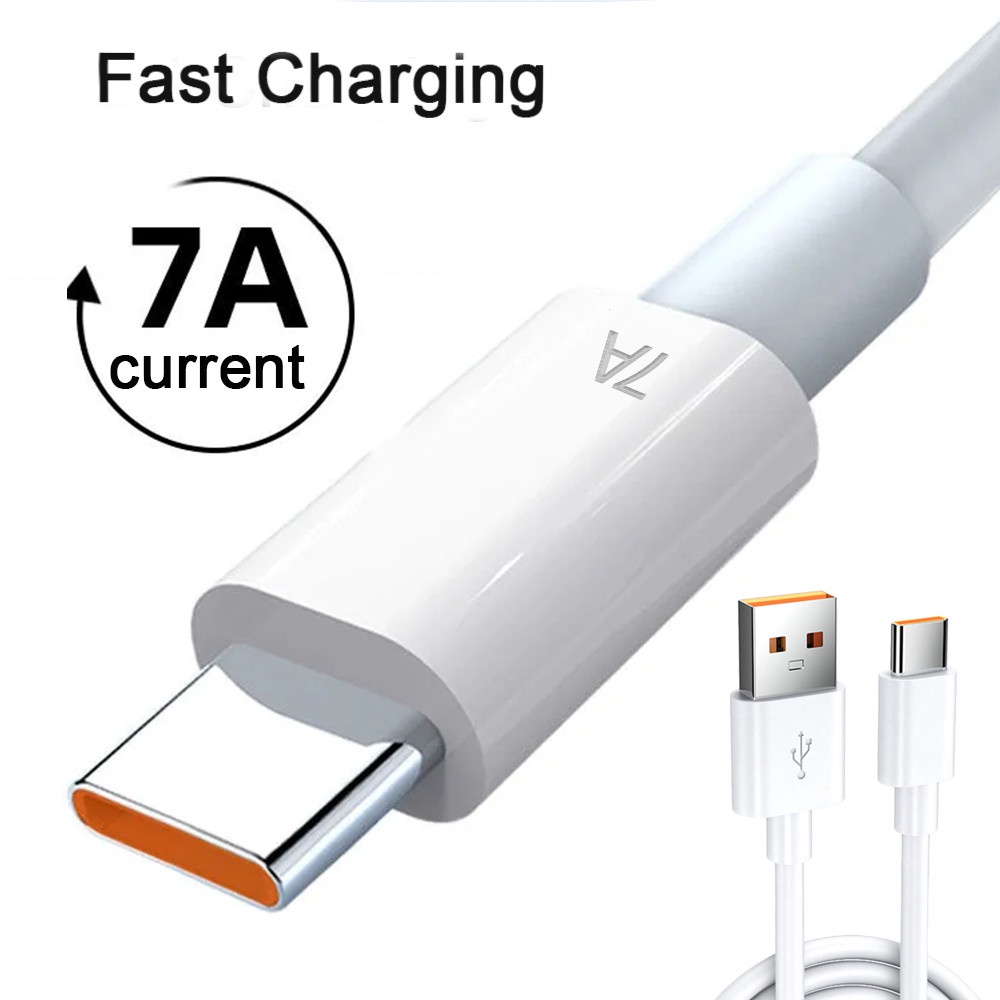 100W 7A Super Fast Charging Cable/ High Current Charge Data Transfer ...