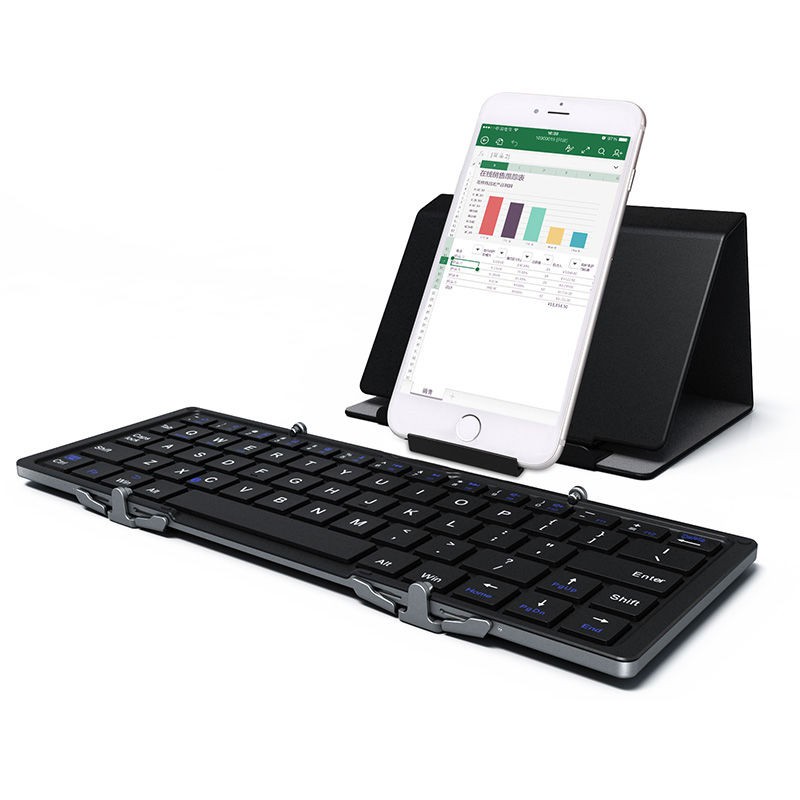 BOW foldable wireless bluetooth keyboard ipad tablet phone computer ...