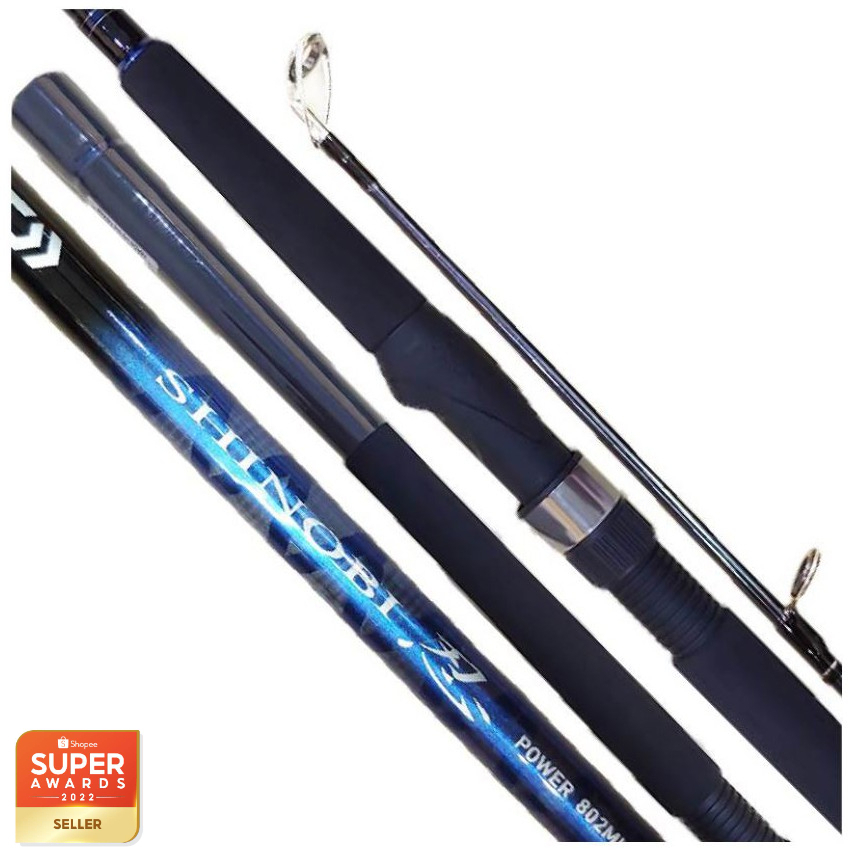 2020 Daiwa Fishing rod Shinobi Power 2pcs Center Joint Spinning Rod ...