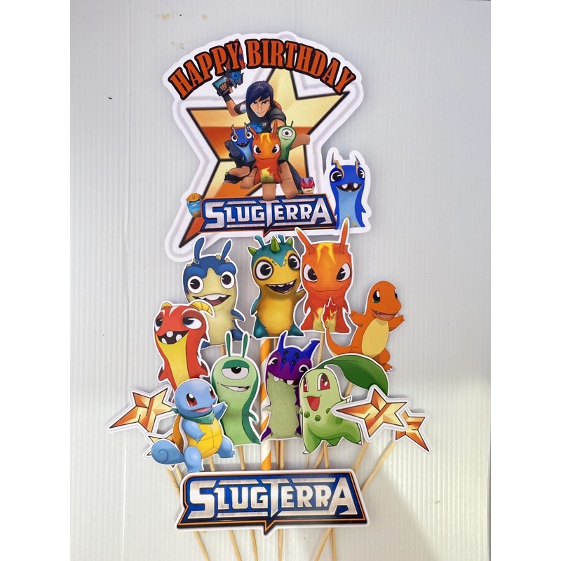 Cake Topper Slugterra | Shopee Malaysia
