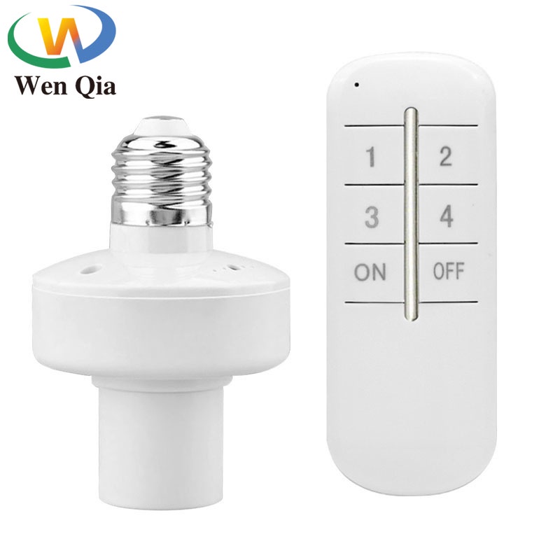 E27 Universal Remote Control Light Switch AC 110V 220V Wireless Lamp ...