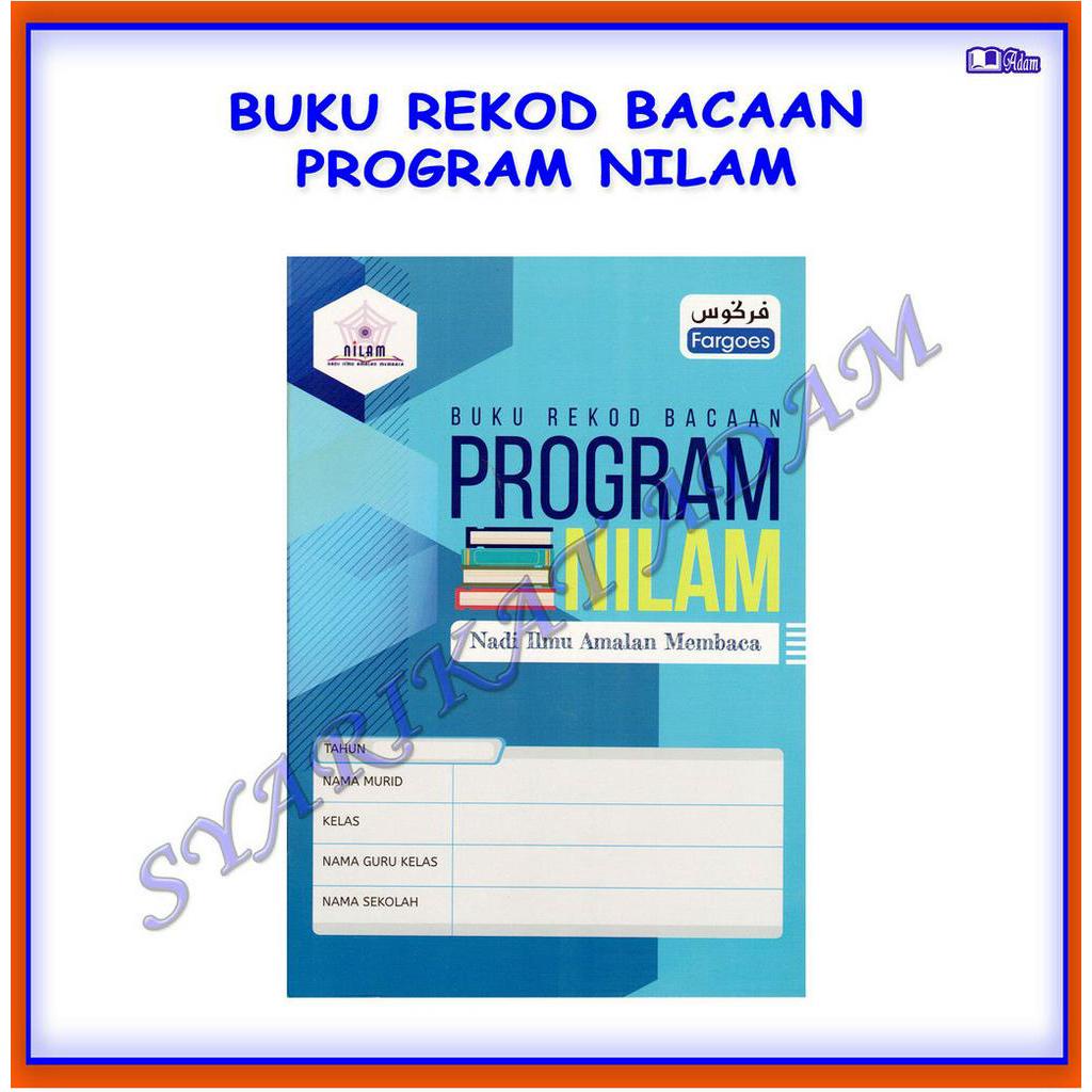 [ADM] BUKU REKOD BACAAN PROGRAM NILAM | Shopee Malaysia