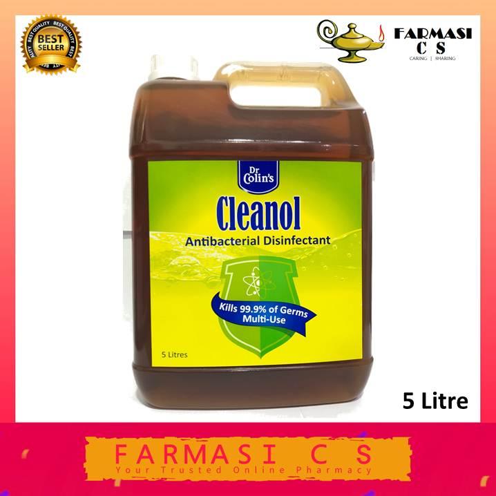 Dr Colin's Cleanol Antibacterial Disinfectant Germicide Liquid Wash 5 ...