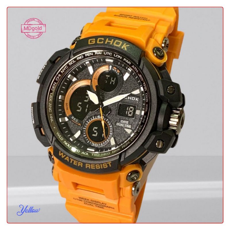 G-CHOK 8I8 SPORT WACTH DIGITAL ANALOG 🔥WATCHES MAN 🔥 | Shopee Malaysia