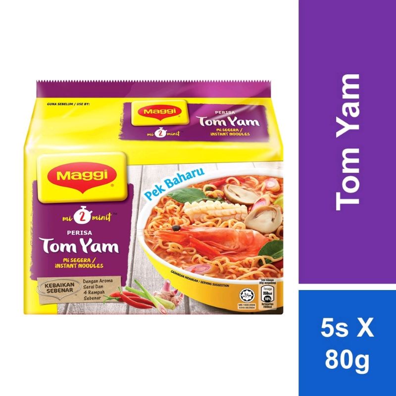 Maggi Tom Yam 5x80gram | Shopee Malaysia