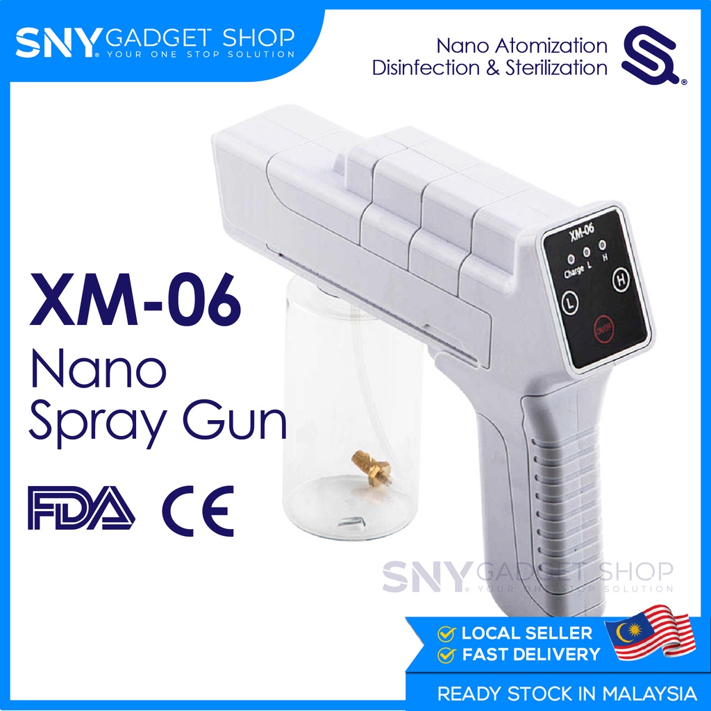 XM-06 Portable Disinfectant Nano Atomizer | Disinfectant Nano Spray Gun ...
