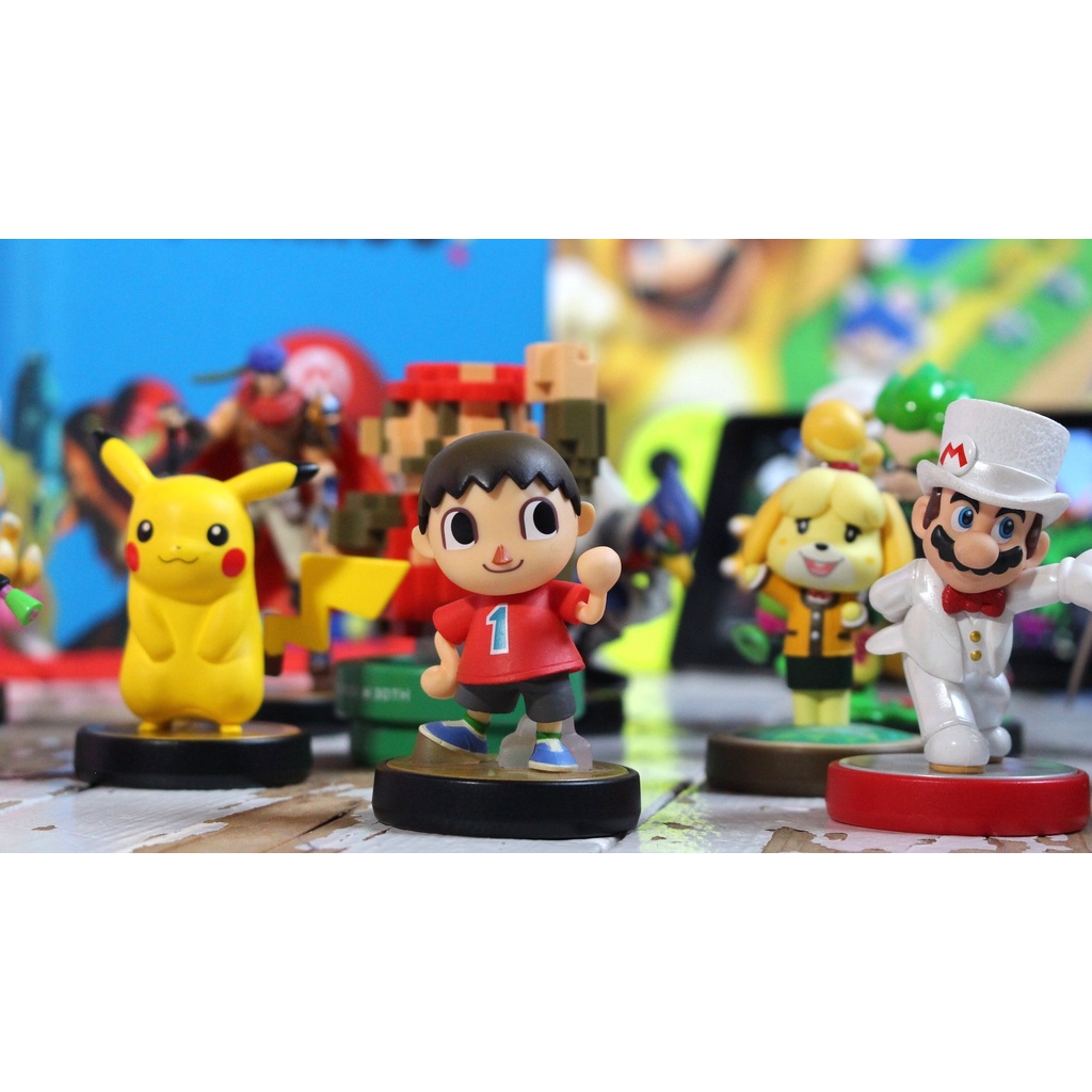 Amiibo Super Smash Bros Series - Sora , Pyra & Mythra, Terry, Wario ...