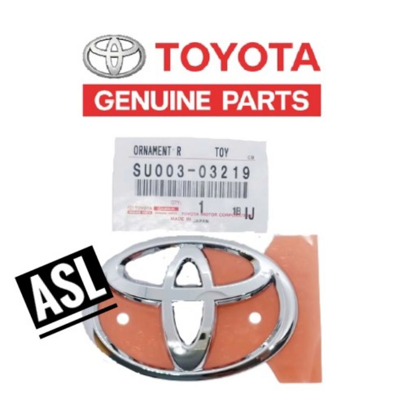Genuine Toyota GT86 Rear Emblem Pre-facelift FT86 Logo 86 Bagde PFL ...