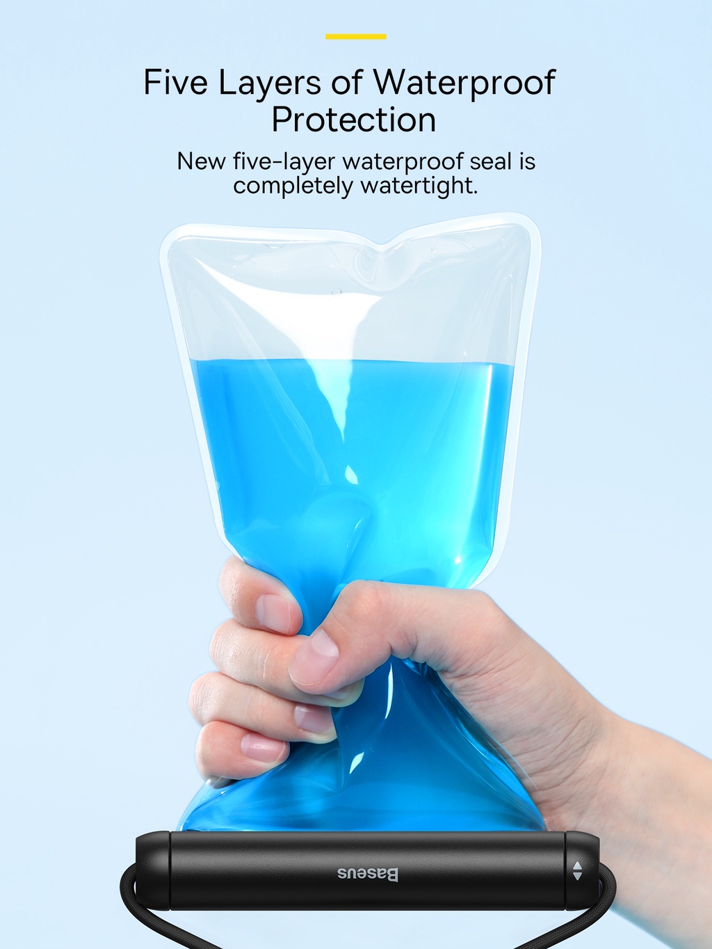 Baseus Waterproof Phone Bag for Universal Mobile Phone for Swimming ...