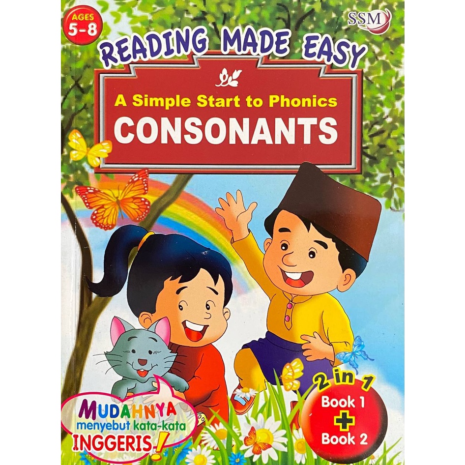 Buku Reading Made Easy Vowels & Consonants | Shopee Malaysia