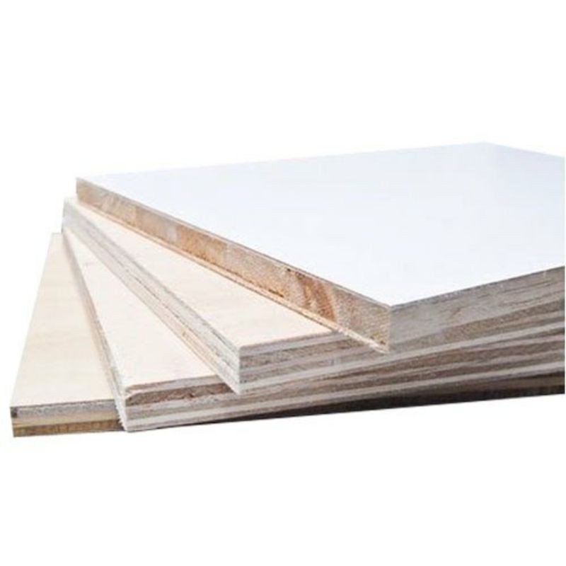 White Laminated Plywood One Side White PVC Board | Shopee Malaysia