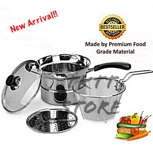 READYSTOK - PERIUK ECO PERIUK MASAK SERBAGUNA Stainless Steel Multi ...