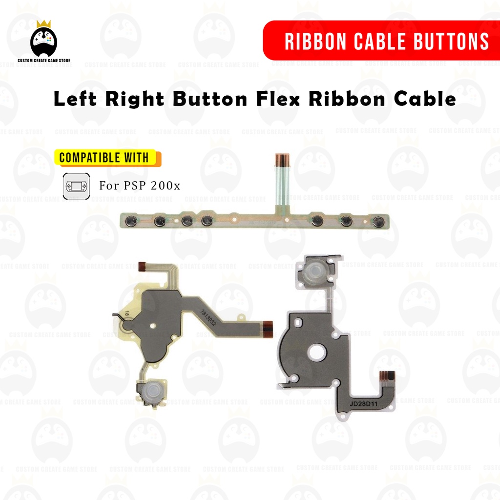 SONY PSP 2000 2006 200x Left Right Buttons button Flex Ribbon Cable ...