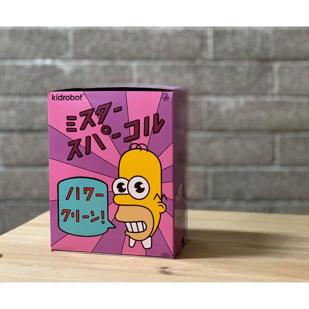 The Simpsons X Kidrobot Mr. Sparkle Simpson Family Homer Laundry Powder ...