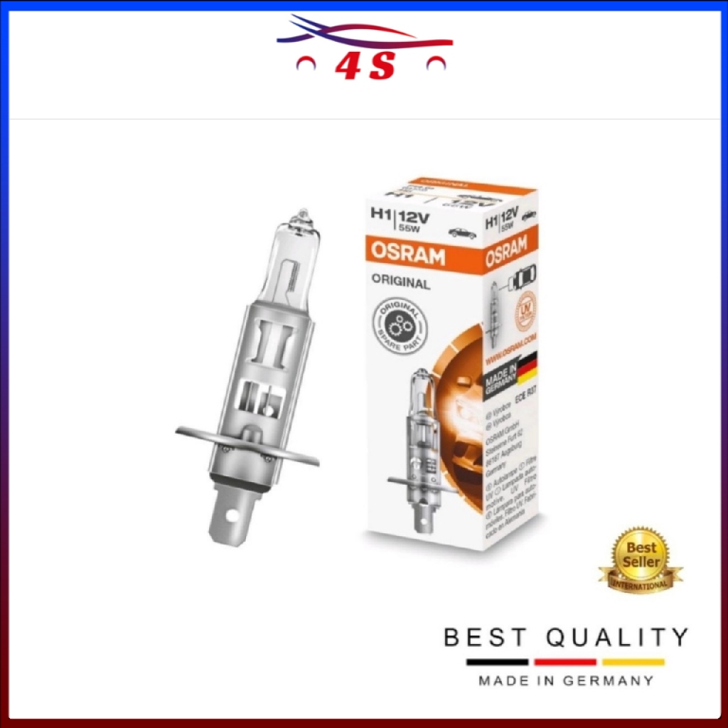 Osram H1 12V Halogen Light Bulb (Made in Germany) | Shopee Malaysia