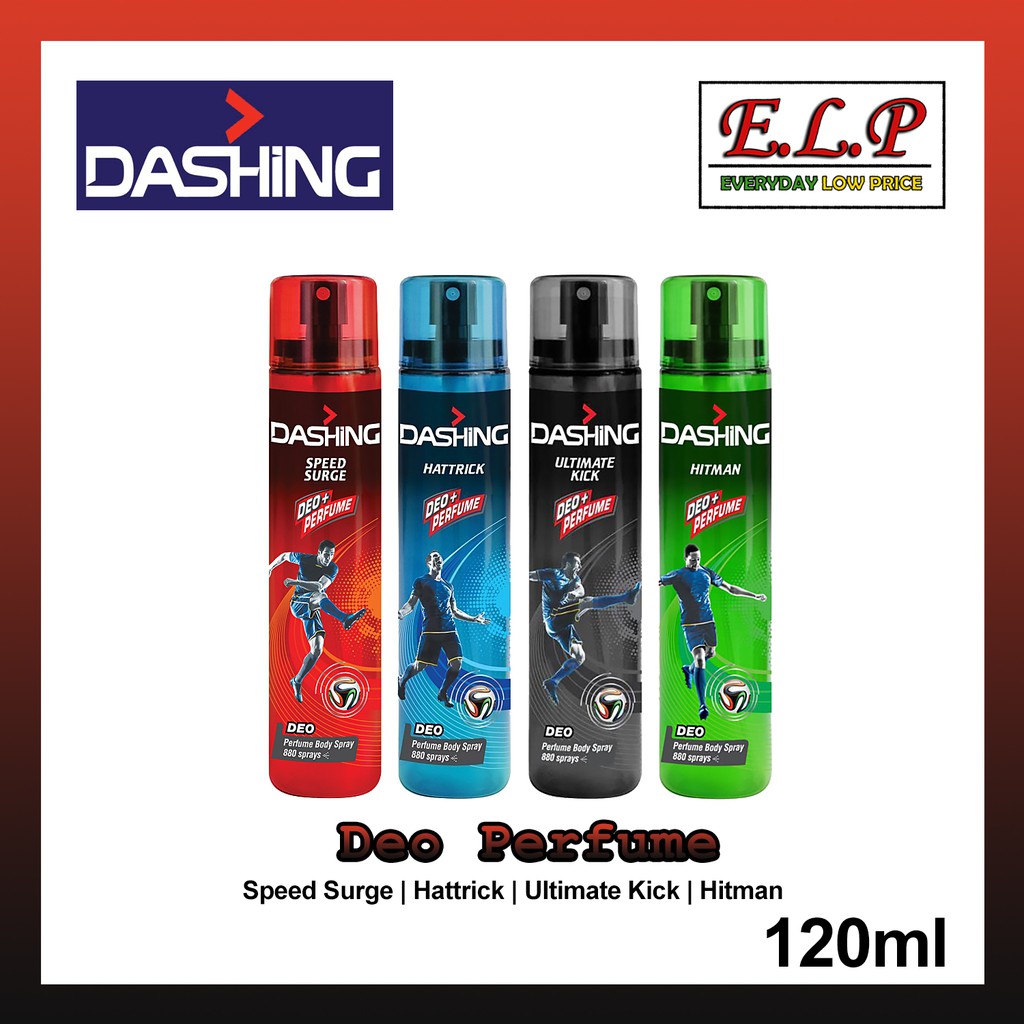 Dashing Deo Perfume Body Spray 120ml | Shopee Malaysia