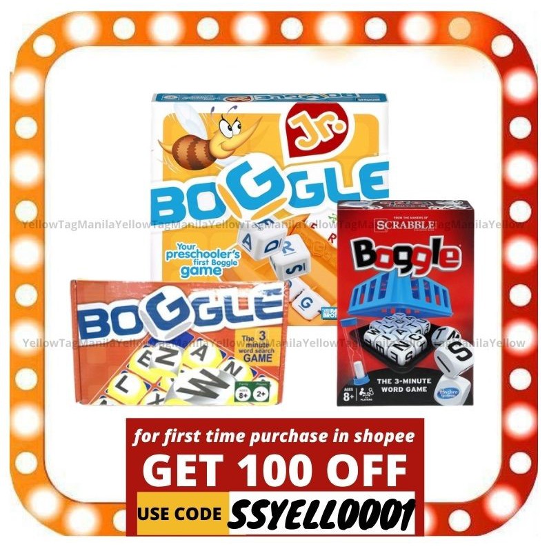 Boggle Word Game Factory Word Game , Boggle Junior, Boggle Scrabble ...