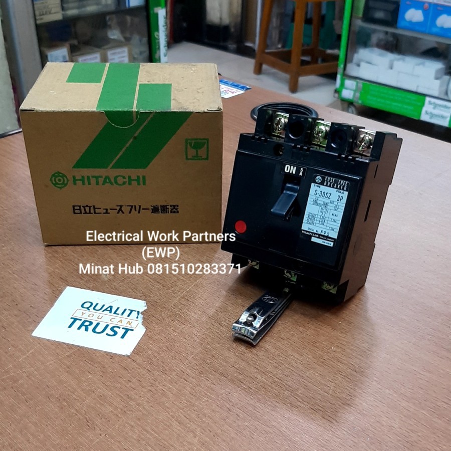 !! Mccb / NFB HITACHI 3P 5A FUSE FREE SCHEDULE BREAKER | Shopee Malaysia