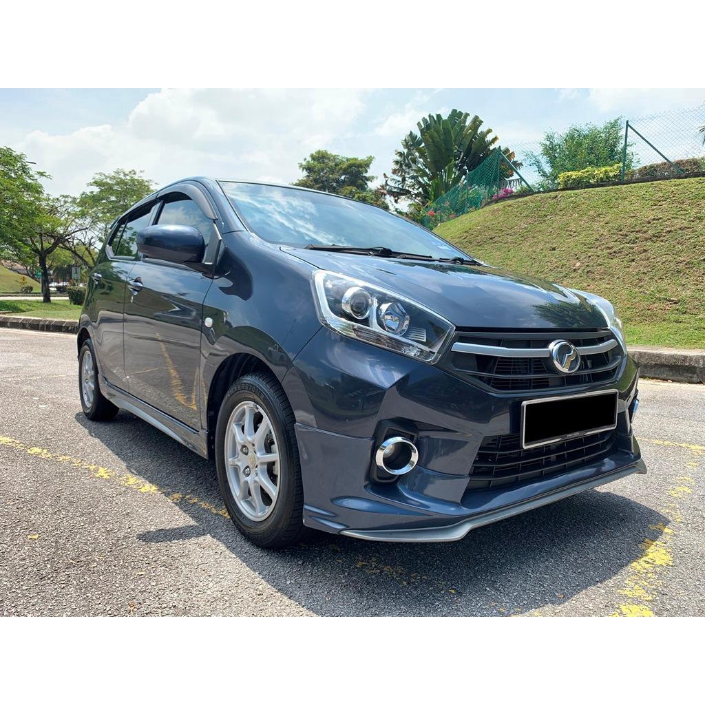 Perodua Axia 2017 Facelift Gear Up Bodykit Body Kit Skirting Skirt With ...
