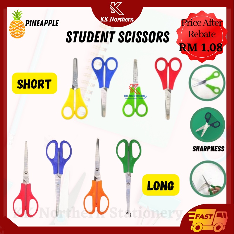 Pineapple Sharp Scissor / Multipurpose Scissors / Gunting Serbaguna ...