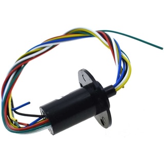 2/4/6/8/12 Wires 2A 5A 10A 15A 20A 30A Slip Ring Collector Ring Rotary ...