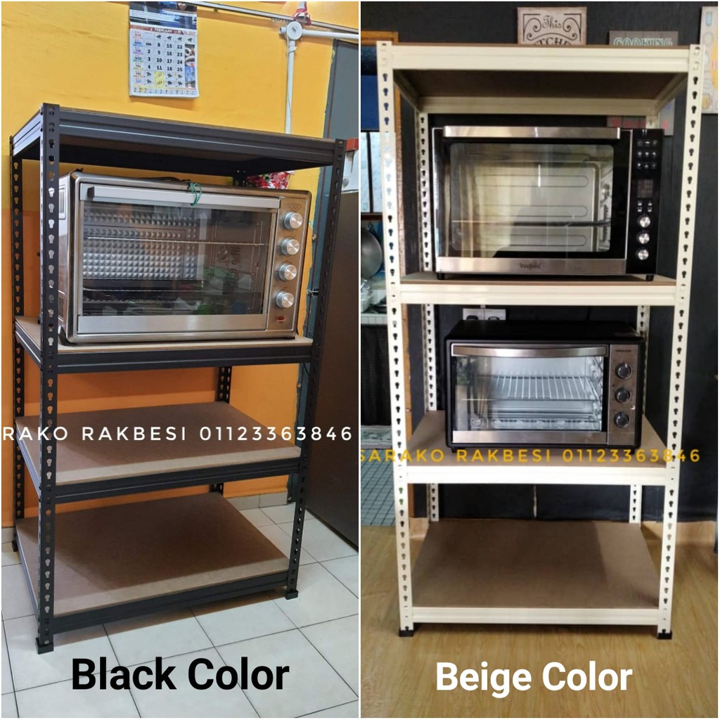 Sarako Rak Besi 4 Level - Boltless Rack , Book Shelf , Store Rack ...