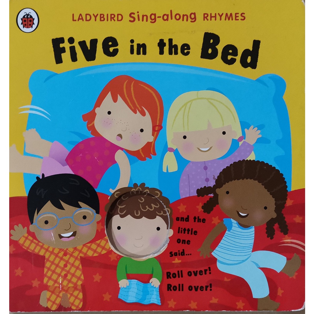 Ladybird Sing-along Rhymes: Five in the Bed Boardbook [Preloved ...