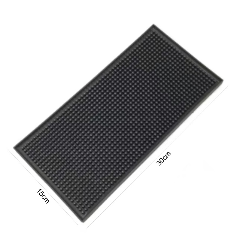 (Ready Stock)Coffee Espresso Rubber Drip Spill Non-slip Bar Mat Tamper ...