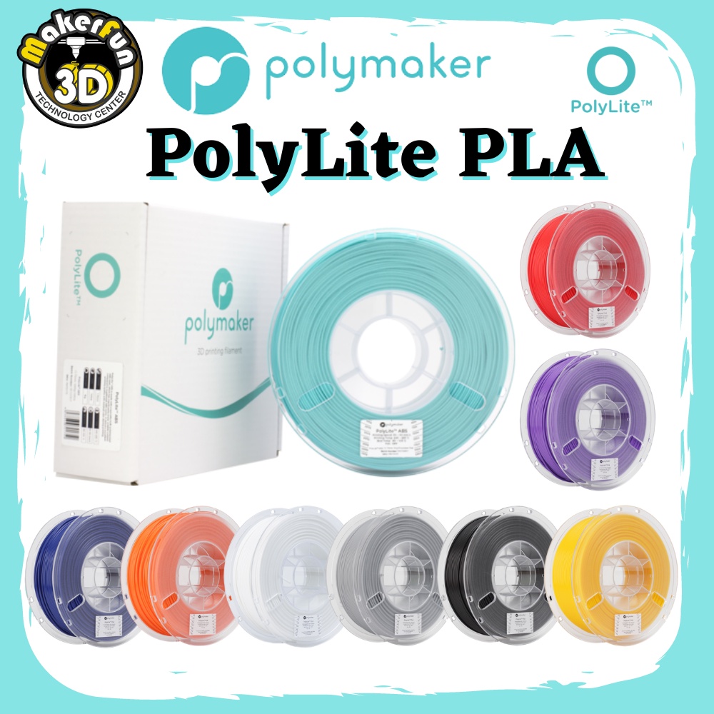 PolyLite PLA Filament Polymaker PolyPlus PLA ABS PETG | Shopee Malaysia