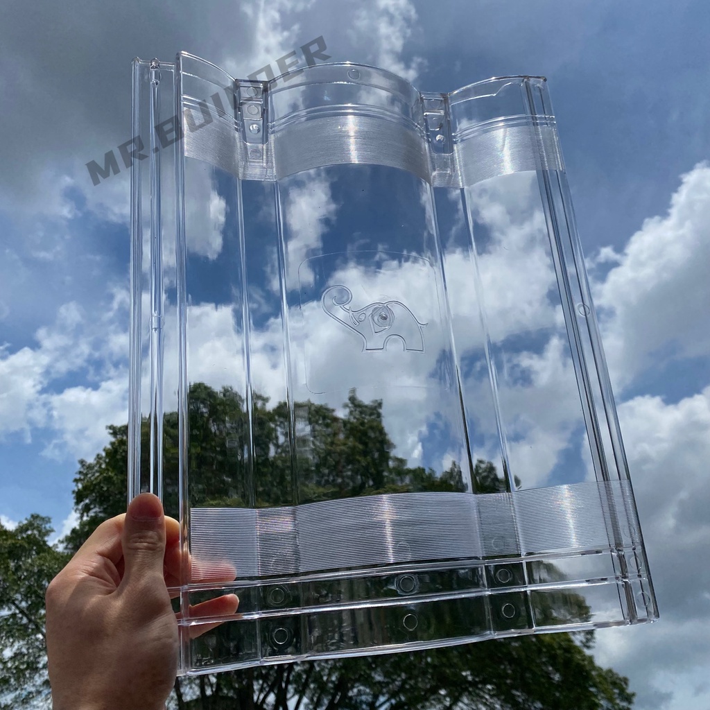 MONIER GAJAH SAF Transparent Roof Tile Elabana Toplight Clear Roof Atap ...