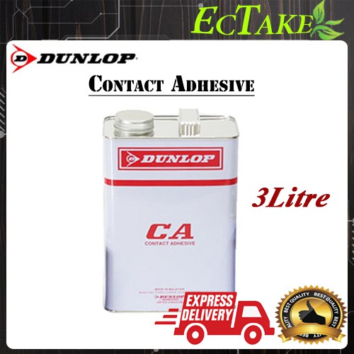 [ECTAKE] DUNLOP CA Contact Adhesive CA Glue 3KG / 3Litre Contact ...