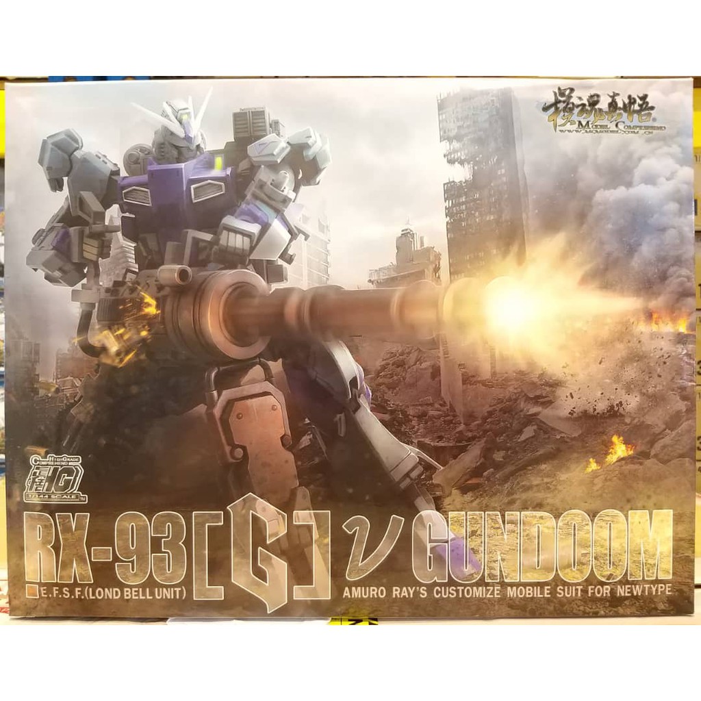 MC Model HG 1/144 RX-93 [G] Nu Gundoom Gundam | Shopee Malaysia
