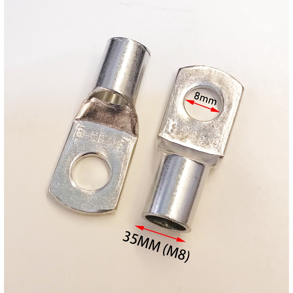 Cable Lug SC Series Tinned Copper Cable Lug Wire Connector Battery ...