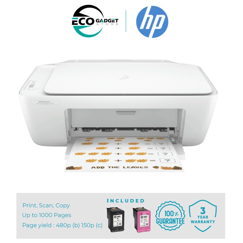 HP DeskJet Ink Advantage 2336 All-in-One Printer | Shopee Malaysia