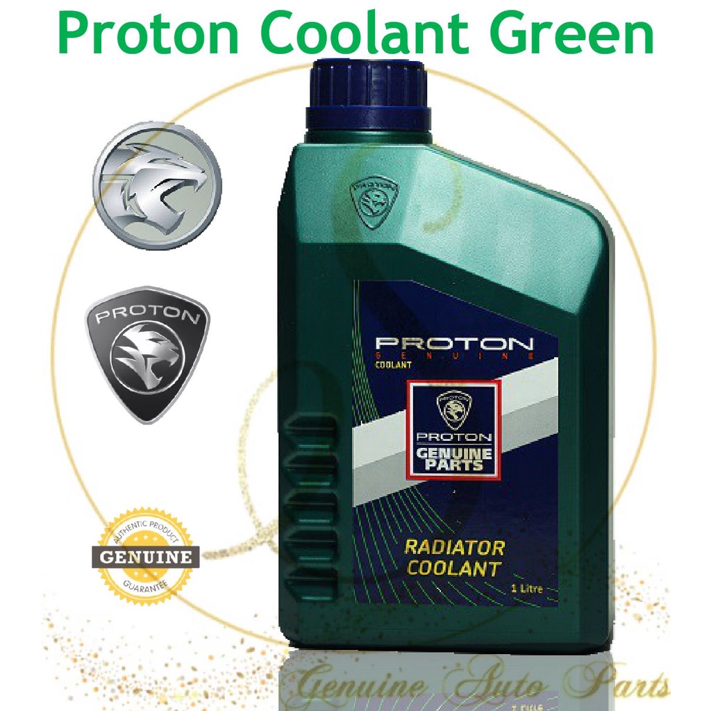 100% ORIGINAL Proton Genuine Radiator Coolant 1L Green - PC140107 ...