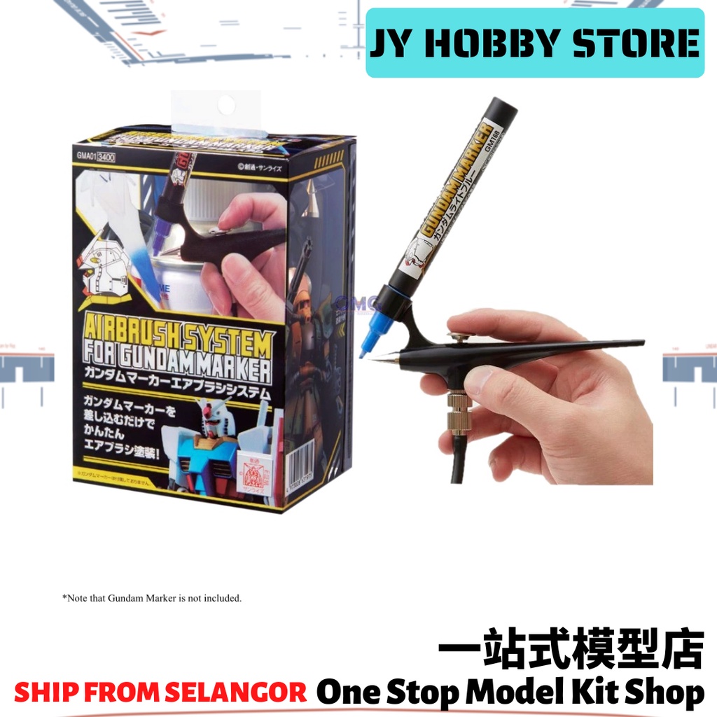 Tool Mr Hobby Gundam Marker Airbrush System GMA01 | Shopee Malaysia