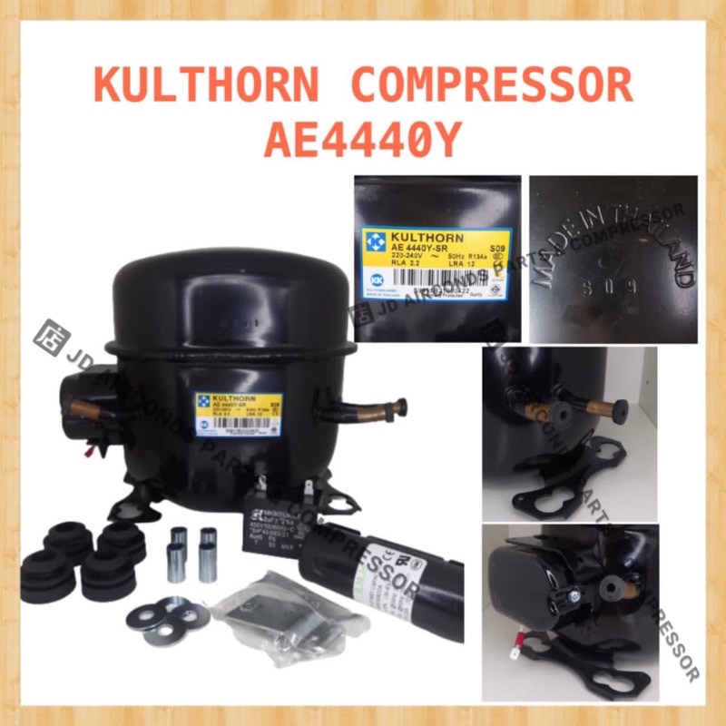Refrigerator Compressor Kulthorn AE4440Y 1/3hp Compressor | Shopee Malaysia