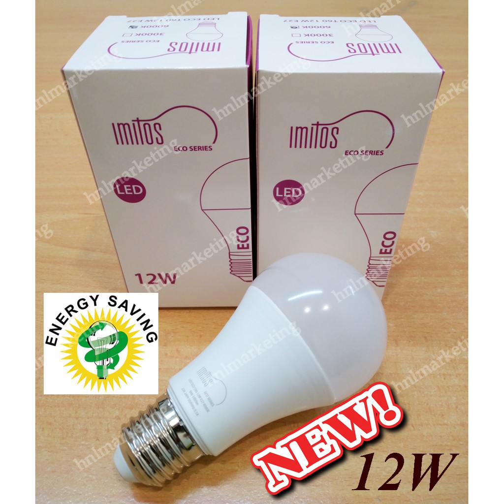 IMITOS 12W LED BULB E27 (MALAYSIA BRANDED) | Shopee Malaysia