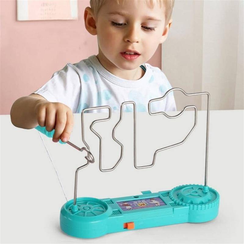 Best Educational Electric Rod Maze Game Family Games Learning Science ...