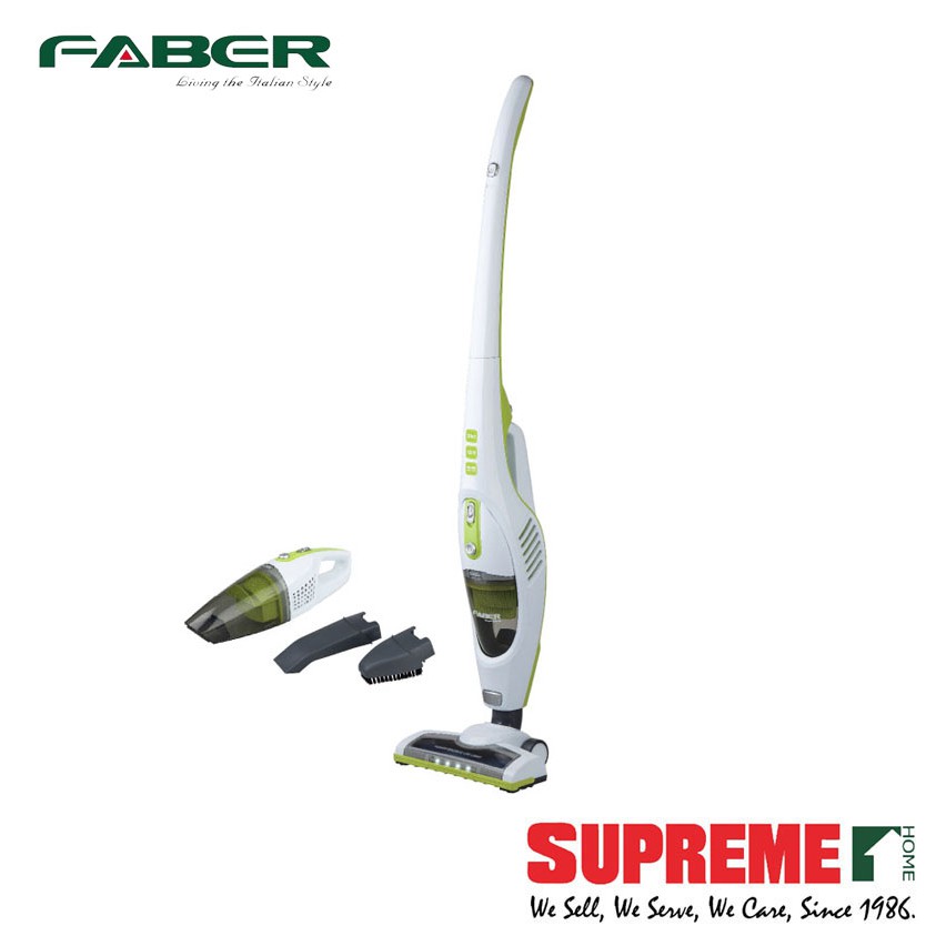 Faber FVC FLEXI 201 (GRN) Portable& Stick Vacuum Claener (Cordless ...