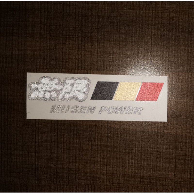 🔥🔥 NEW!!! 3" REFLECTIVE MUGEN POWER CAR STICKER | Shopee Malaysia