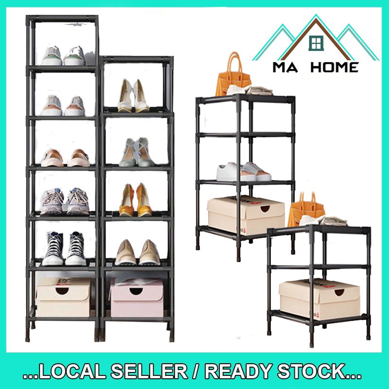 MA Home DIY Shoe Rack Multi-layer Shoe Storage Rack Shoe Organizer ...