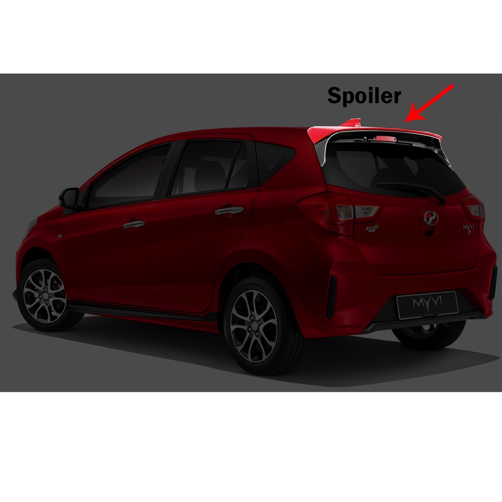 PERODUA MYVI 2022 FACELIFT OEM STYLE FULLSET SKIRTING -WITH PAINTING ...