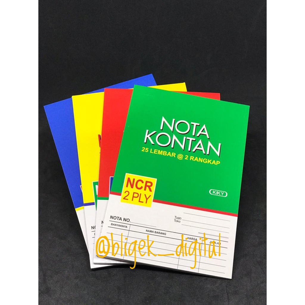 Small NCR Notes 2 and 3 ply (25 sets) KIKY brand | Shopee Malaysia