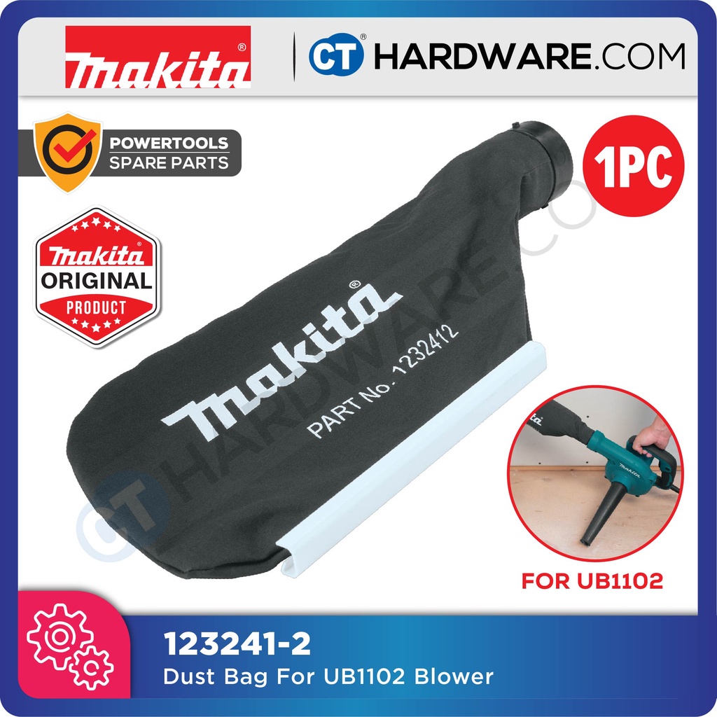 MAKITA 123241-2 DUST BAG ASSEMBLY FOR UB1102/ UB1103 / DUB185Z ...