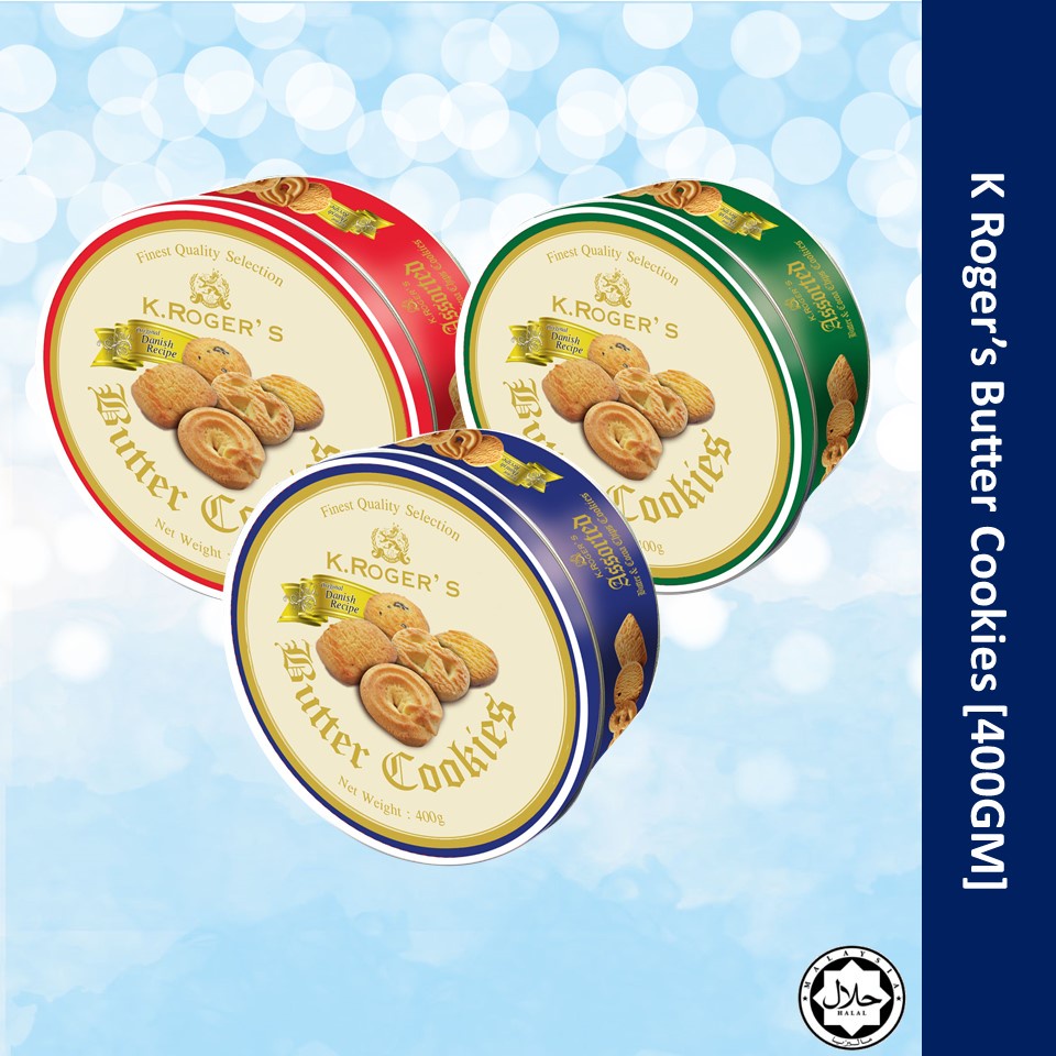 K.Rogers Danish Butter Cookies - 400g | Shopee Malaysia