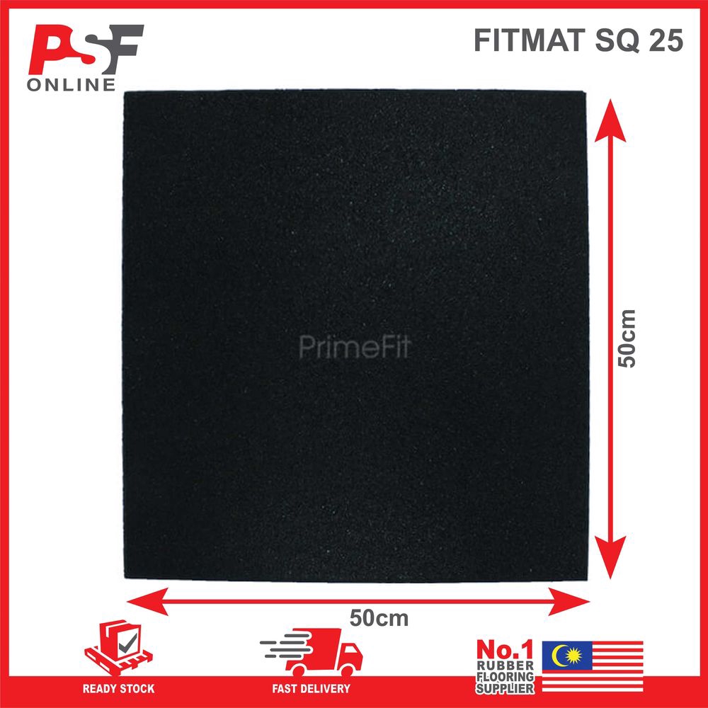 [25MM] GYM MATS/ ANTI-SLIP SURFACE RUBBER MATS/ GYM FLOORING/ HEAVY ...